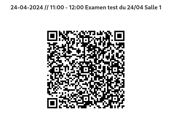 Guide participant (QR Code de session) - ESUP-EMARGEMENT - Esup Portail ...